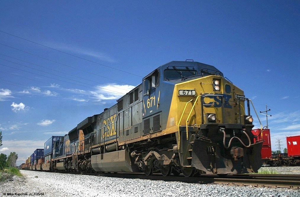 CSX CW44-6 671